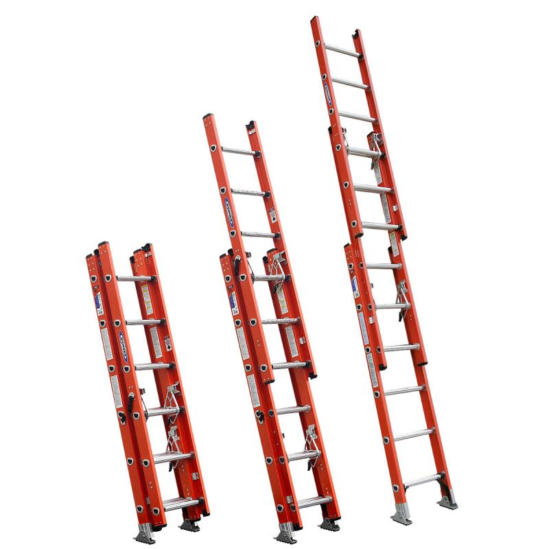 D6216-3 Werner Co. 16' Type IA Fiberglass D-Rung Extension Ladder | CSI ...